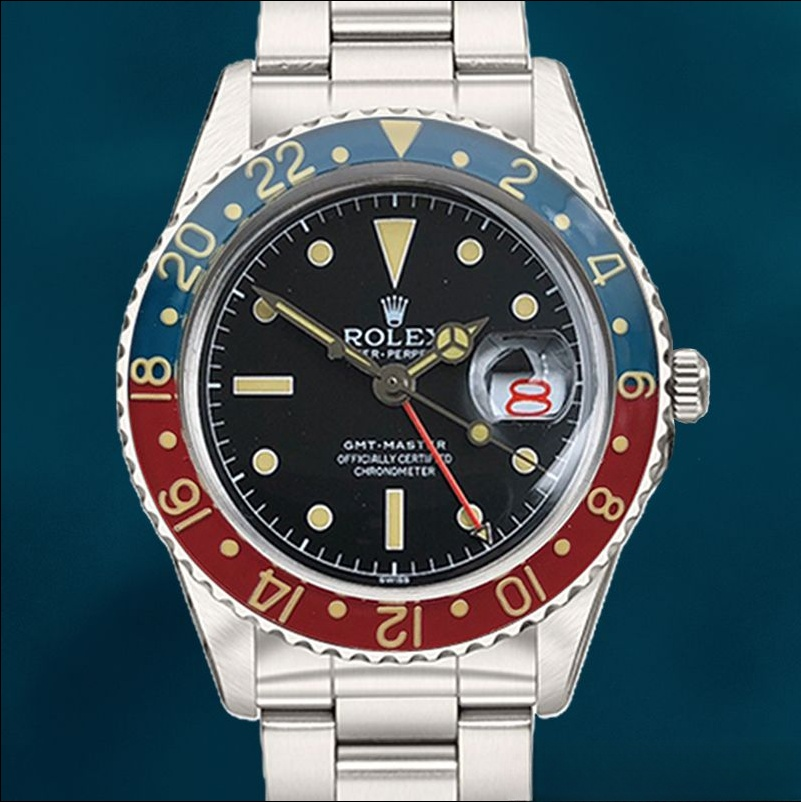 Replica watch,Rolex GMT-Master Men’s 40mm 6542 Oyster Bracelet ...