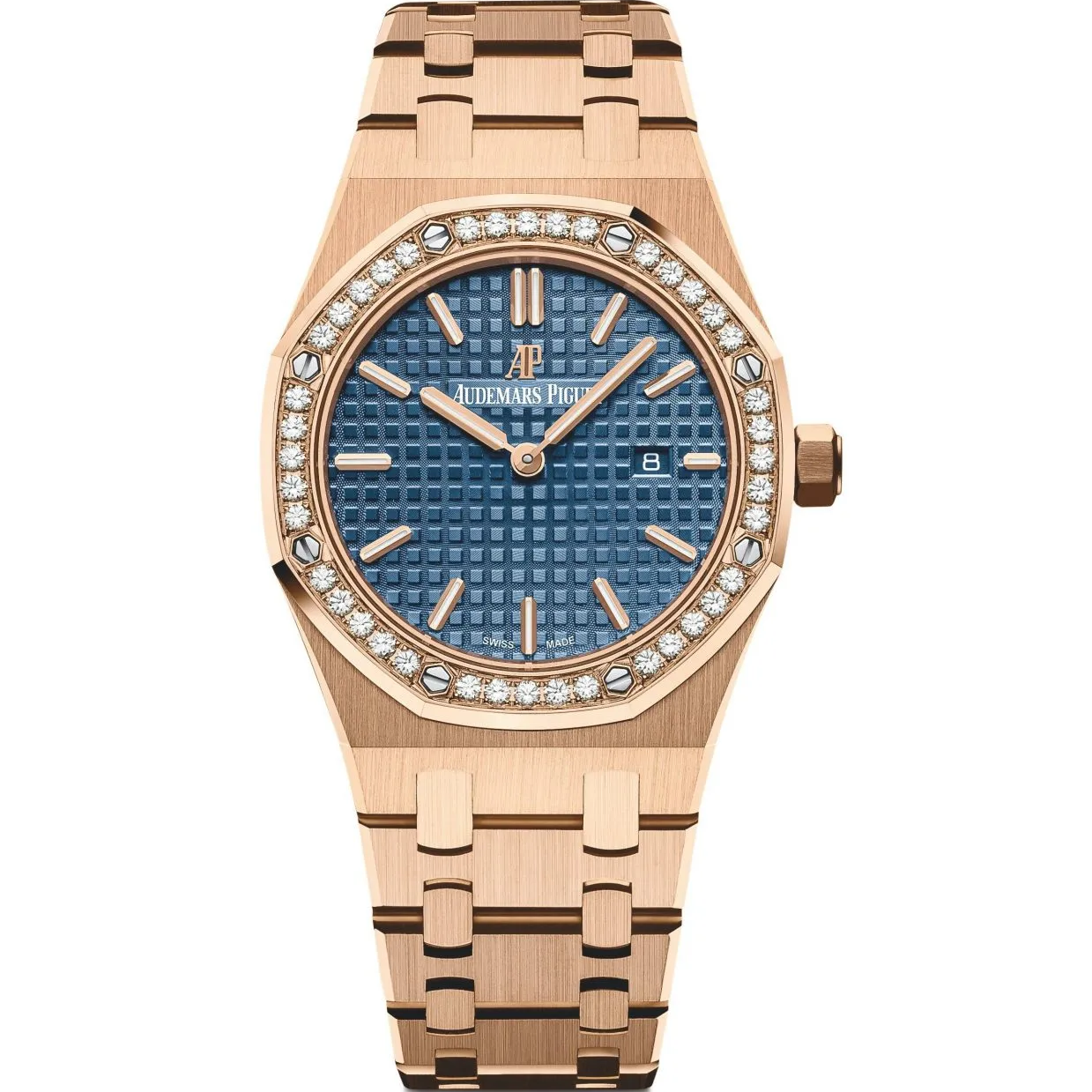 Replica watch,Audemars Piguet Royal Oak Quartz Blue 67651OR.ZZ.1261OR ...